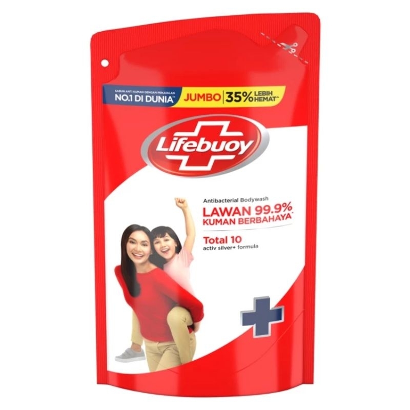 Jual lifebuoy bodywash/mildcare/lemon fresh/aktif silver+formula 825ml ...