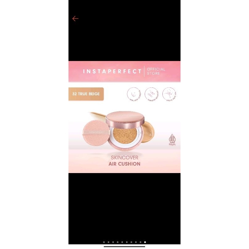 Jual instaperfect Skincover Air Cushion (new) | Shopee Indonesia