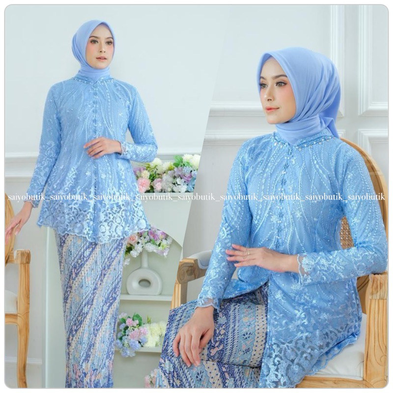 Jual KEBAYA PAYET MODERN - KEBAYA WISUDA MODERN - SET KEBAYA - ATASAN ...