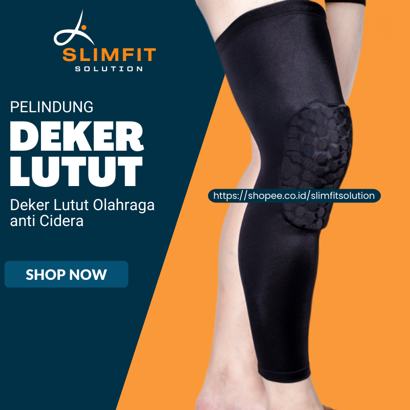 Jual Deker Lutut Kneepad Olahraga Futsal Volly Pelindung Lutut Basket ...