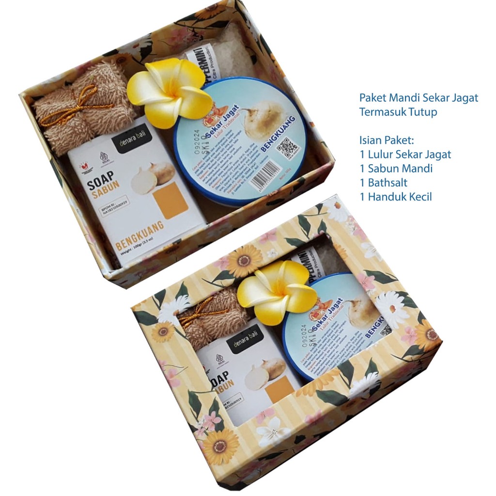 Jual Sekar Jagat Paket Mandi Box Set / Paket Box Seserahan Souvenir Spa ...
