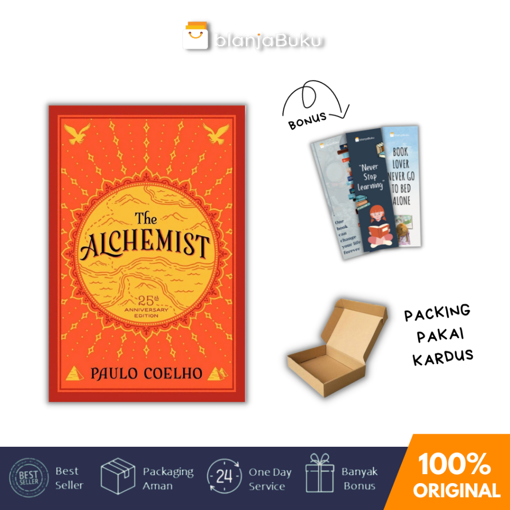 Jual The Alchemist 25th Anniversary - A Fable About Following Your ...