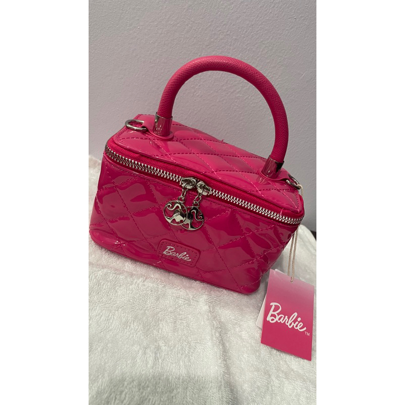 Jual Tas barbie miniso pink hitam lucu | Shopee Indonesia