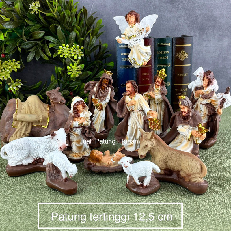 Jual Patung Set Natal 13 cm (15A) | Shopee Indonesia