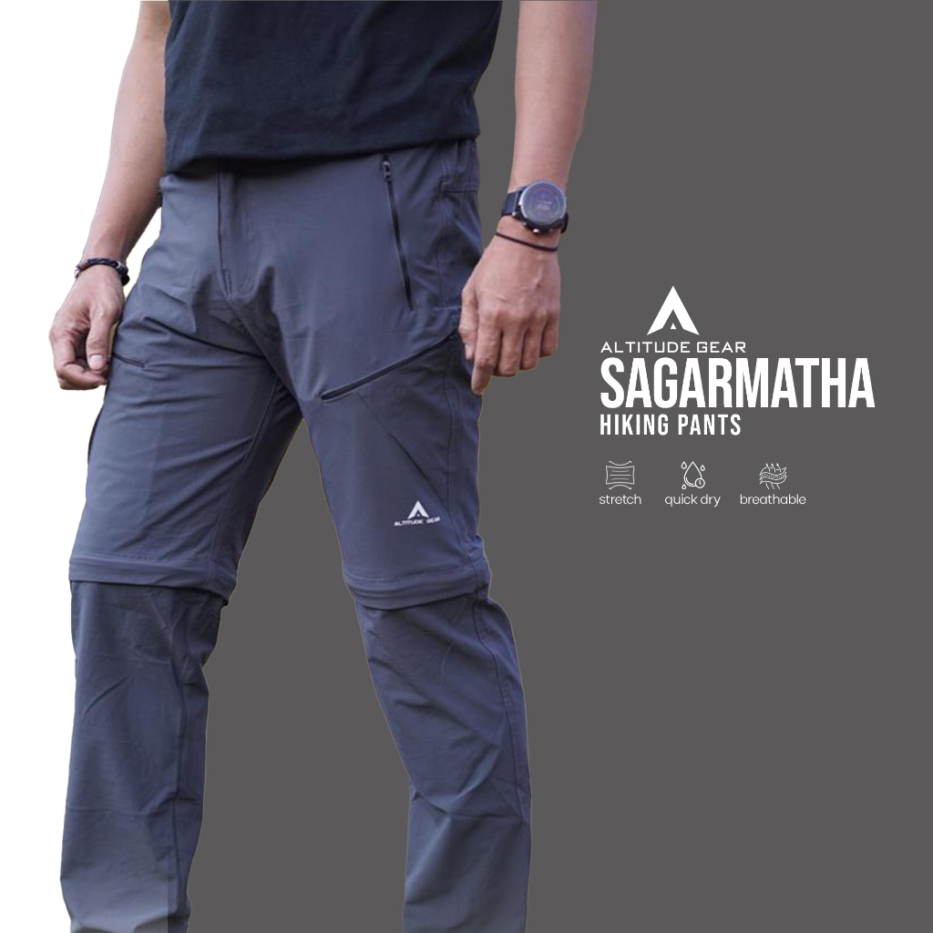 Jual Altitude Gear Sagarmatha Convertible Pants Celana Gunung Panjang ...