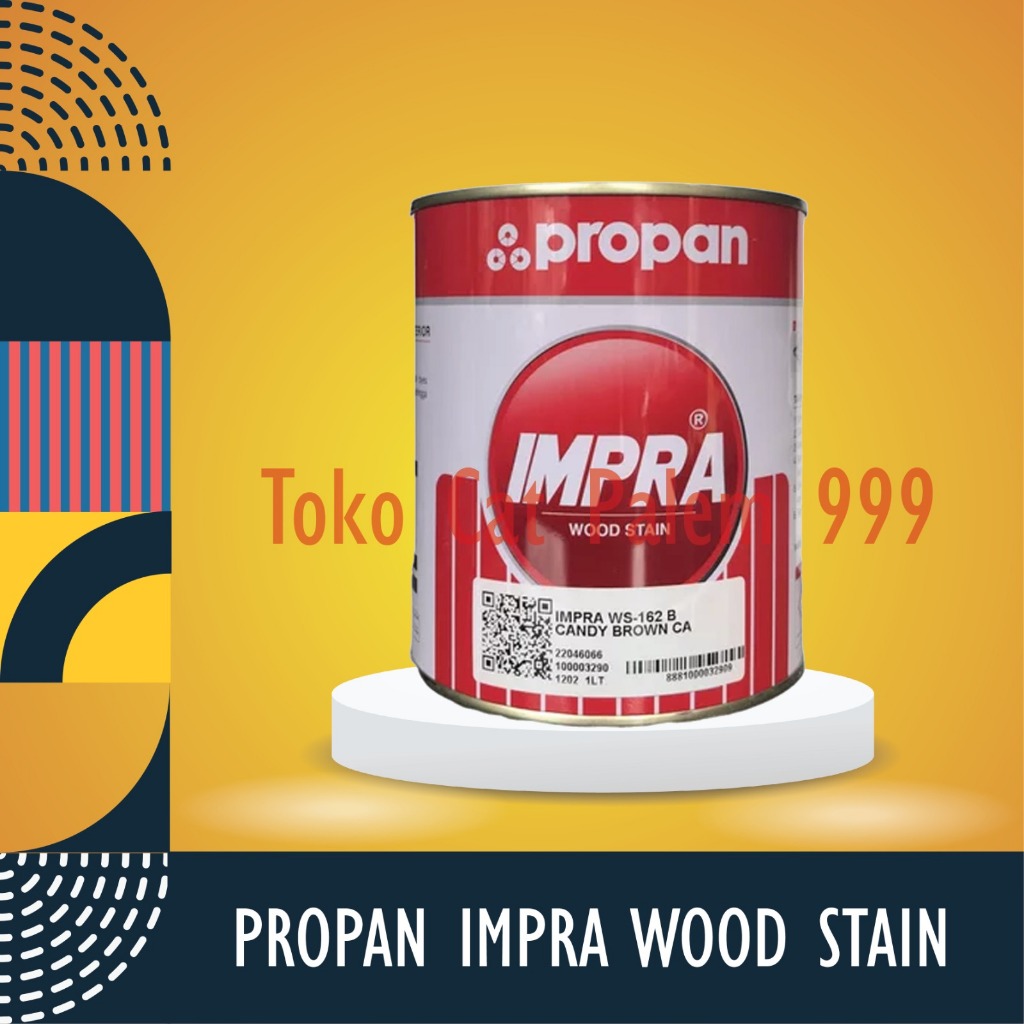 Jual CAT KAYU MELAMINE IMPRA WOODSTAIN WS162 WARNA TUA 1 LITER KALENG ...