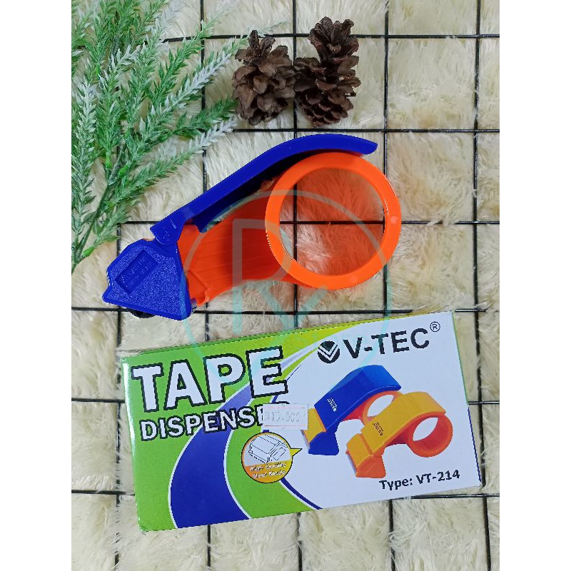 Jual TAPE DISPENSER UKURAN LAKBAN MERK V-TEC | Shopee Indonesia