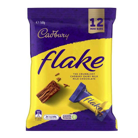Jual Cadbury Flake Chocolate Sharepack 12 pack | 168g | Shopee Indonesia