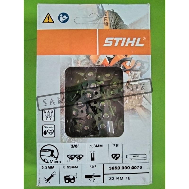 Jual RANTAI STIHL POTONG 38 MATA BAR 22 INCH 33 RM 76 SENSO CHAINSAW CHINA MAESTRO 5200-5800 ...
