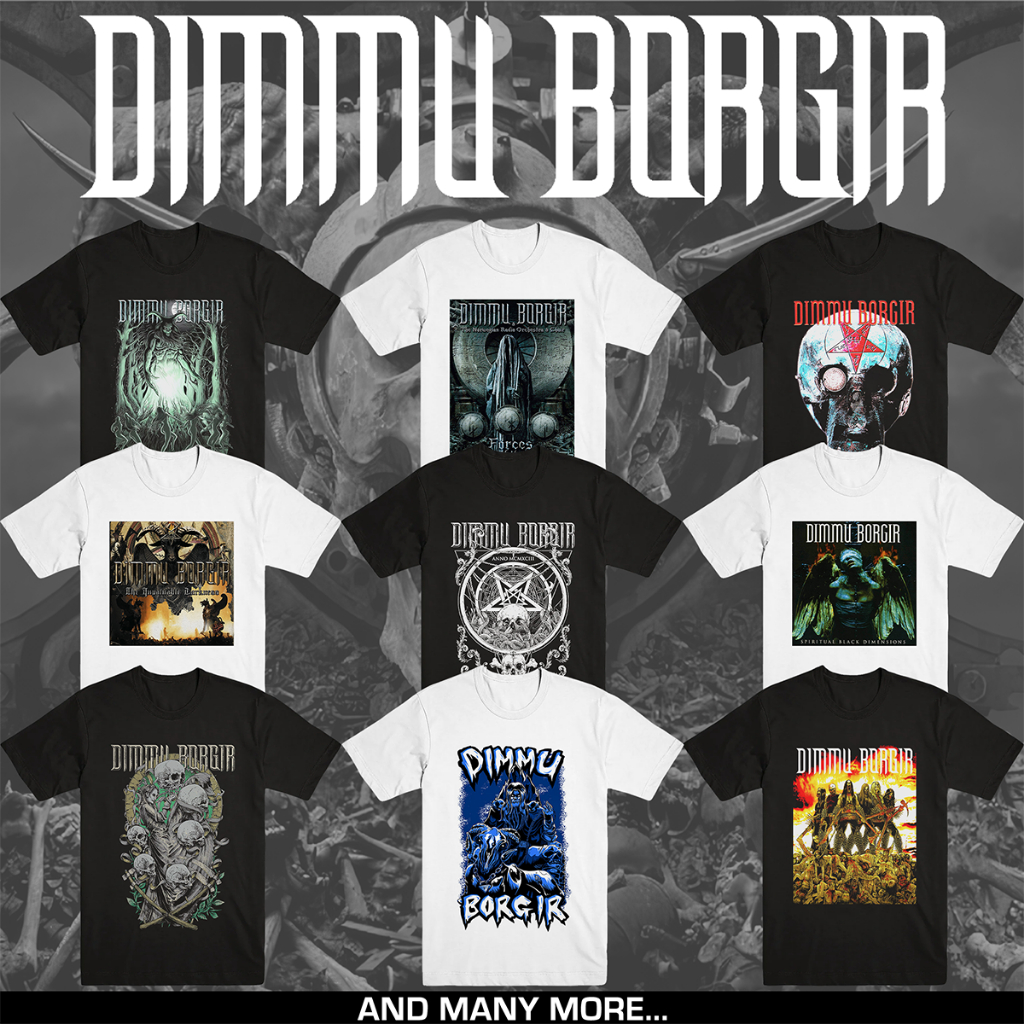 Jual DIMMU BORGIR | T-SHIRT BAND | BLACK METAL | MERCHANDISE | Shopee ...