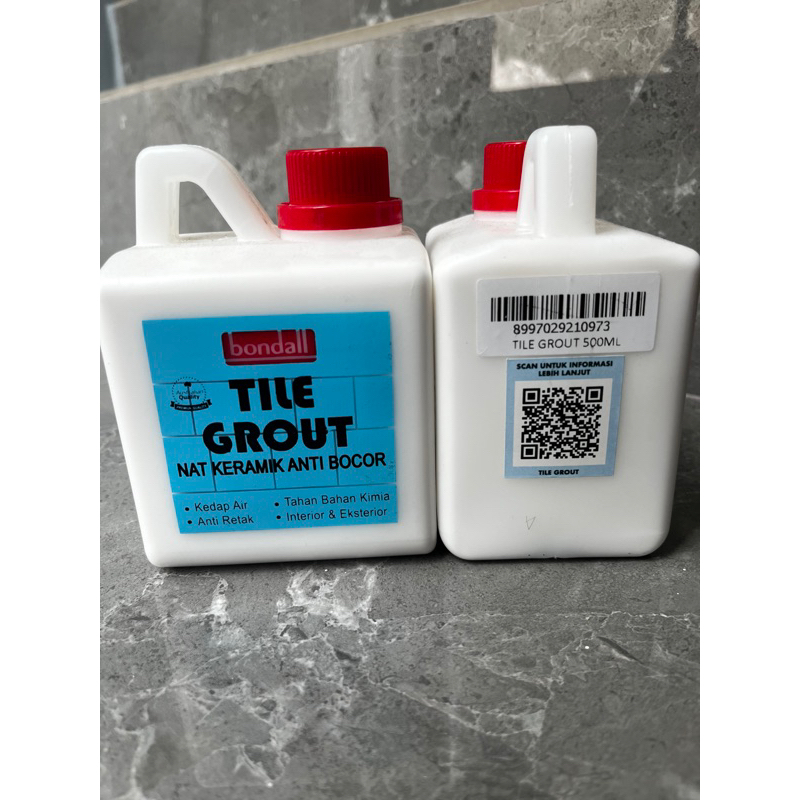 Jual Bondall tile grout Nat keramik anti bocor 500ml | Shopee Indonesia