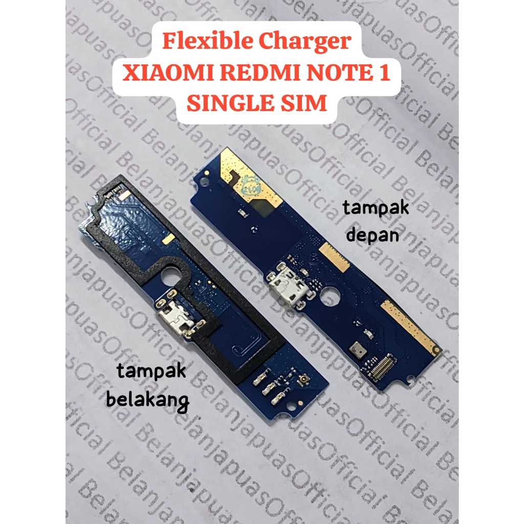 Jual Flexible fleksibel flex Konektor Papan Cas Charger Xiaomi Redmi ...