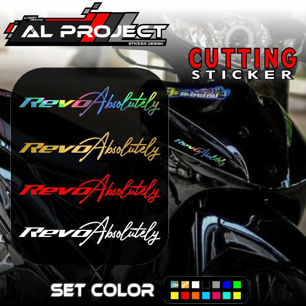 Jual Cutting Sticker Stiker REVO - Cutting Sticker Lis Variasi Motor ...