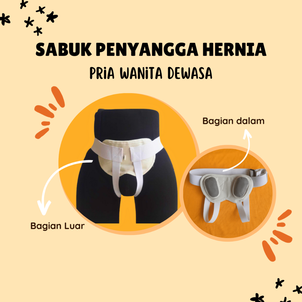 Jual Celana Hernia Pria Dewasa Original / Sabuk Suporter Hernia ...