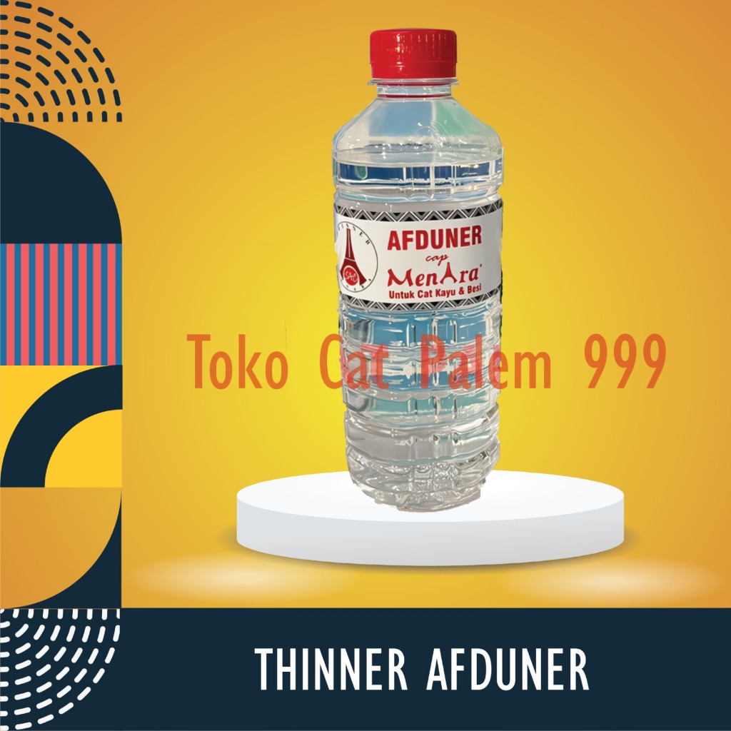 Jual AFDUNER pengencer cat minyak / thinner / pembersih cat / Thiner 1 ...