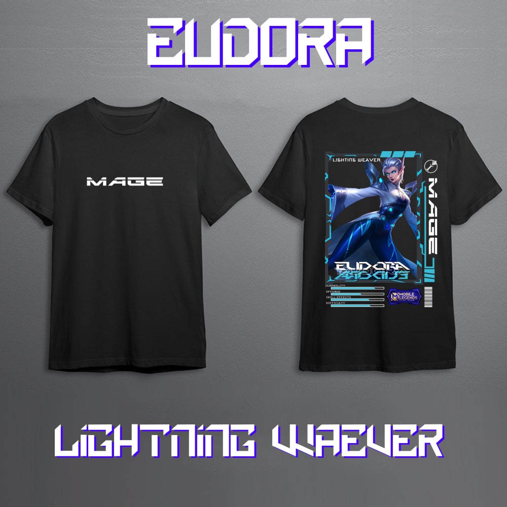 Jual Kaos Pria Mobile Legend Hero Eudora Mage Skin Keren//Kaos Mobile ... Jual Kaos Pria Mobile Legend Hero Eudora Mage Skin Keren//Kaos Mobile ...