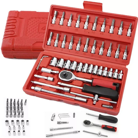 Jual Kunci Shock Set Kunci Pas Alat Tukang / Kunci Pas Set Kunci Sok ...