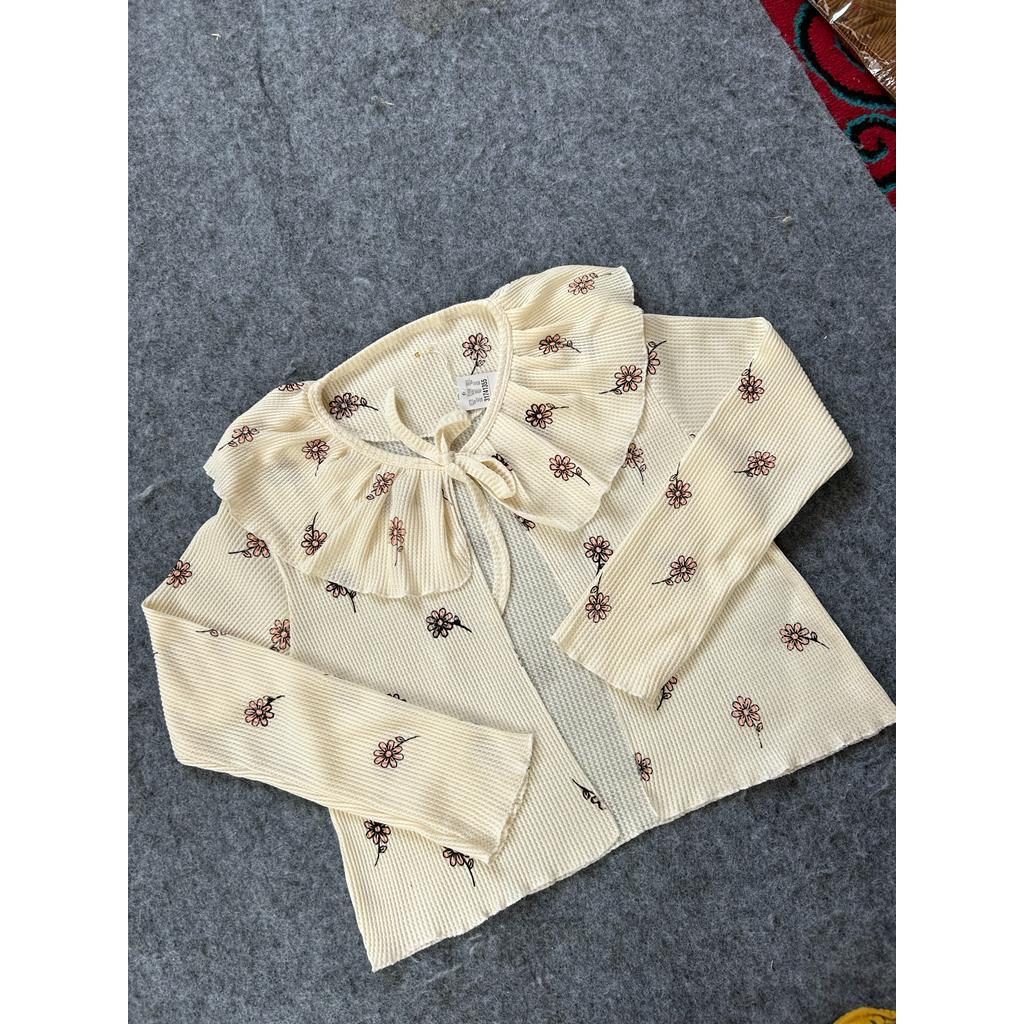 Jual CARDIGAN MOTIF CROP TALI RUMBAI // CARDIGAN TALI DEPAN // CARDIGAN ...