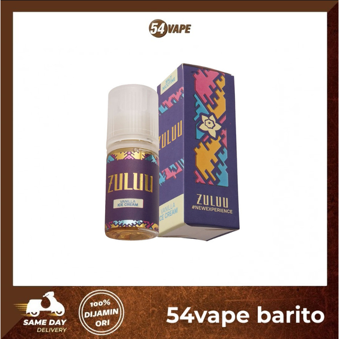Jual Zuluu Vanilla Ice Cream Salt Nic 30ml / 30mg | Shopee Indonesia