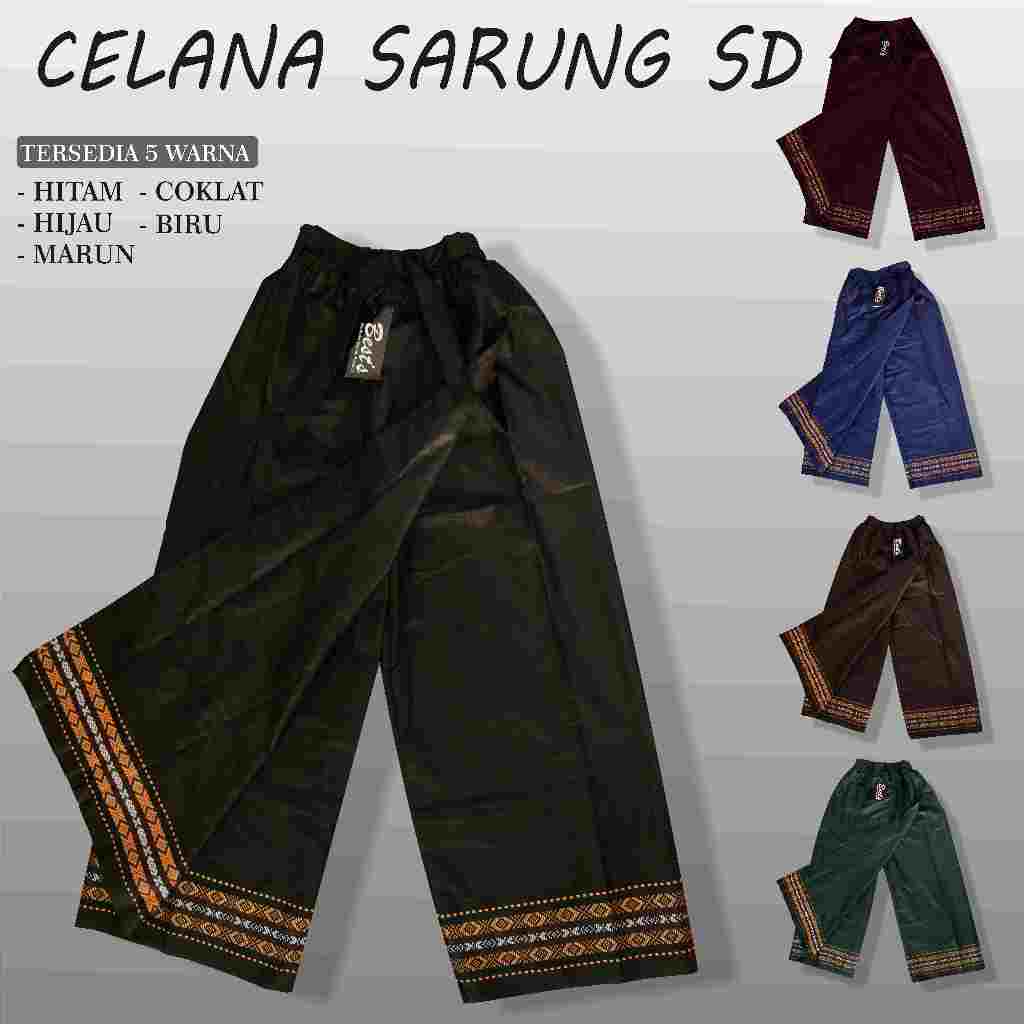 Jual Celana Sarung Anak SD / Sarcel instan siap pakai | Shopee Indonesia