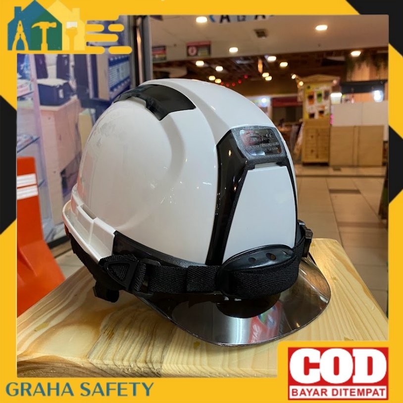 Jual Helm Safety Leopard 0295 / Helm Safety Proyek Leopard ABS LPHL ...