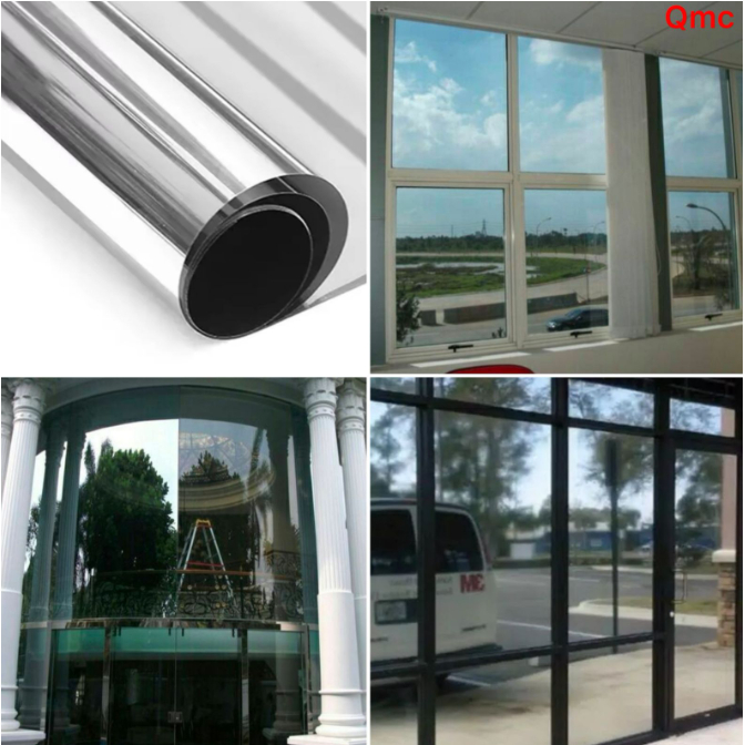 Jual Stiker Gorden Mirror / Kaca FIlm Silver Hitam / Cermin One Way L ...