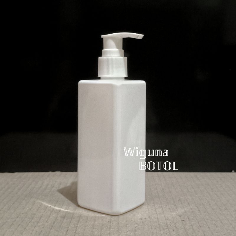 Jual Botol Pump 250ml Kotak Putih / Botol Pet 250ml Kotak Tutup Pump Lotion | Shopee Indonesia