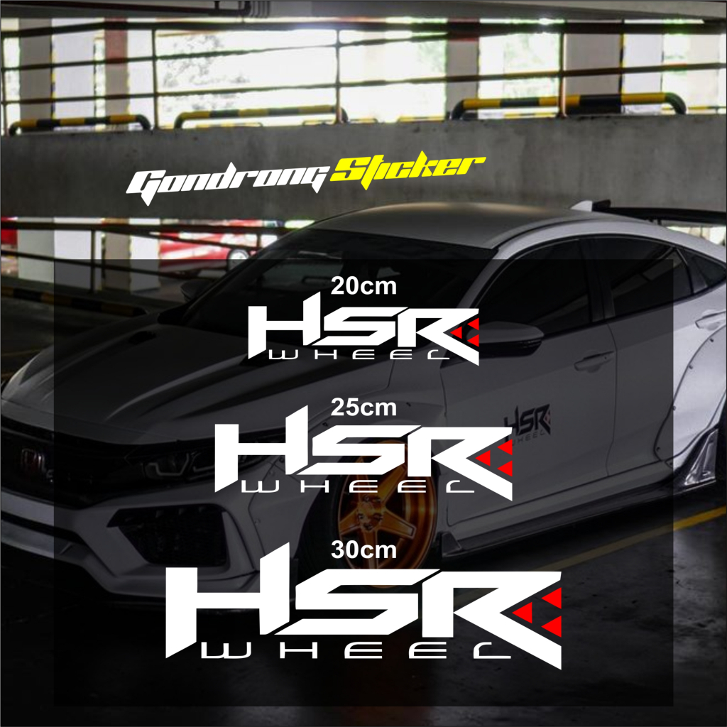 Jual stiker mobil sticker cutting hsr wheel | Shopee Indonesia