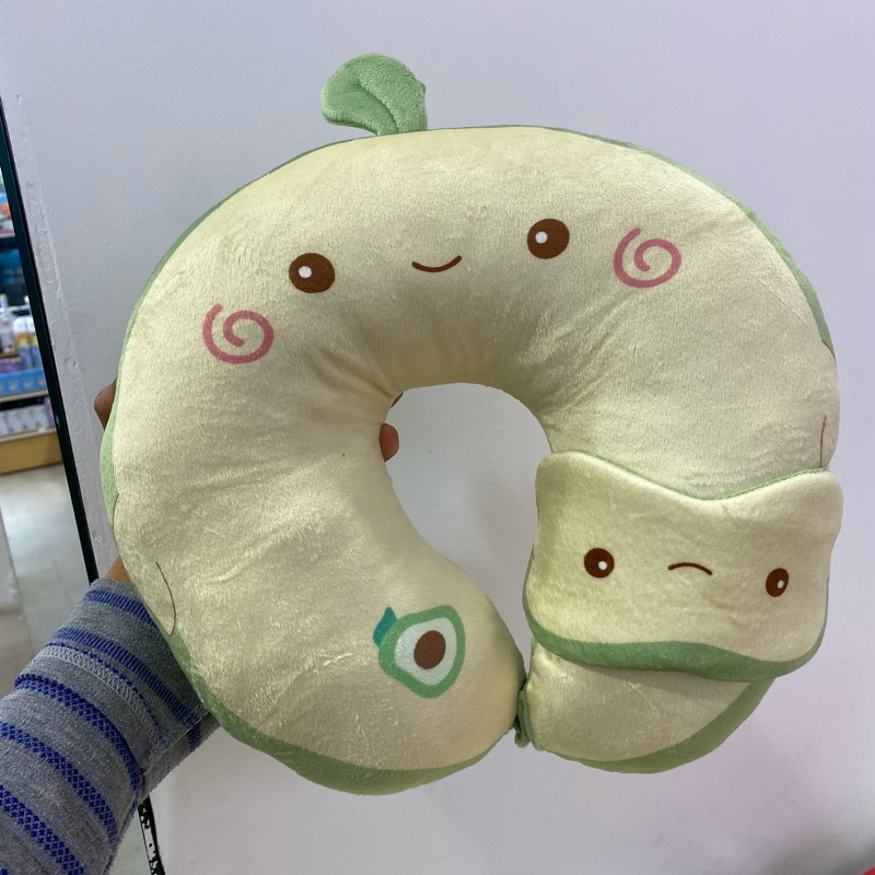 Jual MINISO - Fruits Series U Shaped Neck Pillow with sleep Mask ...