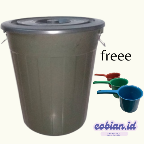 Jual Ember Air + Tutup 80 Liter Polaris Ember Tong Besar(gratis gayung ...