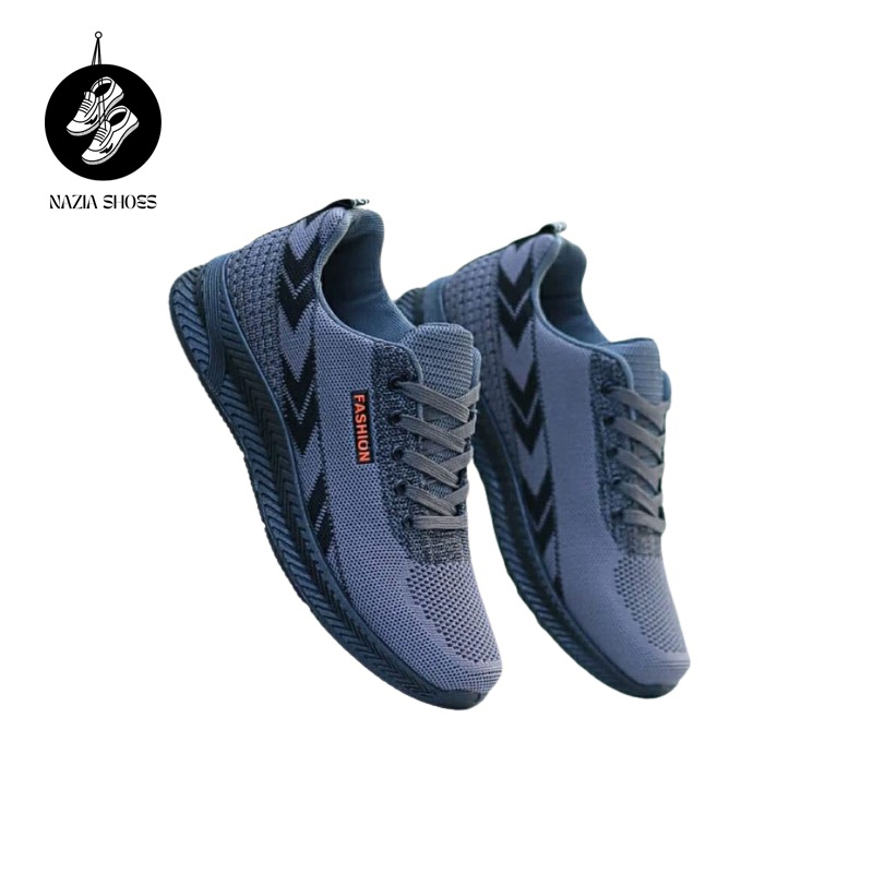 Jual Sepatu Sneakers Pria Keren Original 3 Warna Bahan Mesh PVC Outsole | Shopee Indonesia