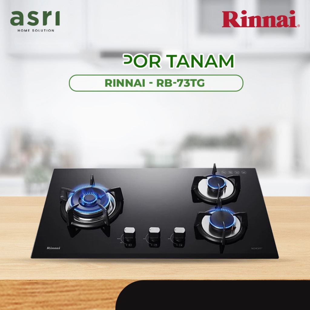 Jual KOMPOR TANAM RINNAI RB-73 TG | KOMPOR TANAM 3 TUNGKU RINNAI RB-73 ...