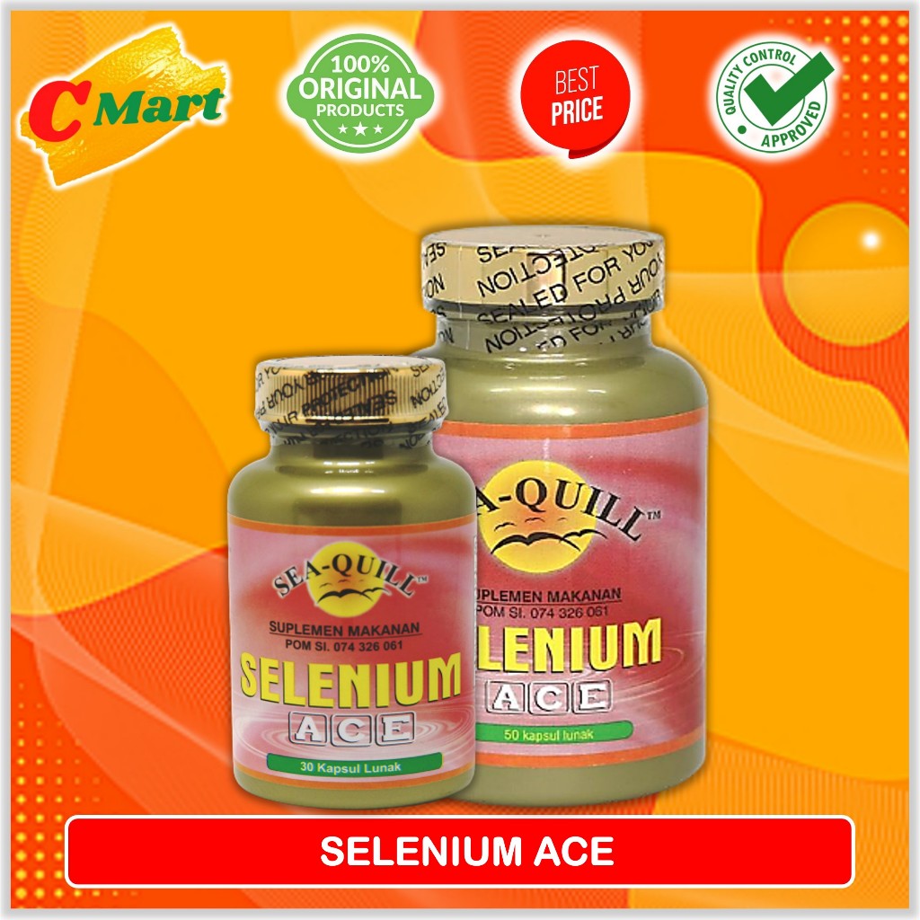 Jual Sea-Quill Selenium A C E Isi 30S & 50S | Sea Quill | Seaquill ...