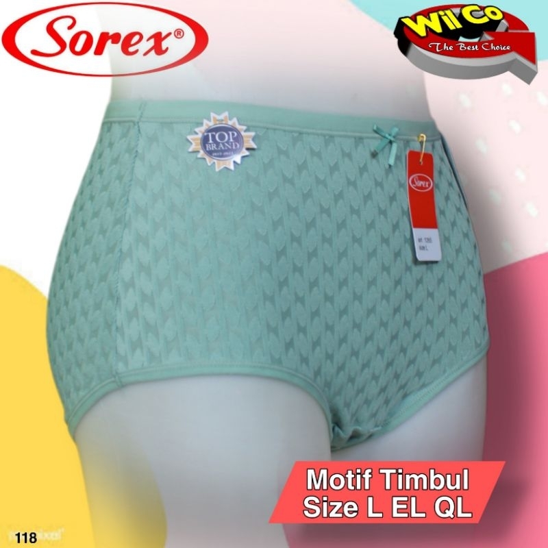 Jual K118 Sorex Celana Dalam Wanita Dewasa dan Remaja, Cd Wanita Sorex Size L - QL ( BB 55 - 70 ...