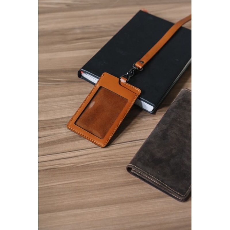 Jual Lanyard Kulit Asli Reven Arca Name Tag | Shopee Indonesia