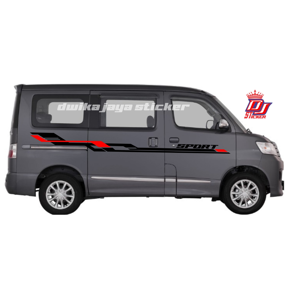 Jual stiker mobil luxio striping bodi samping terbaru | Shopee Indonesia