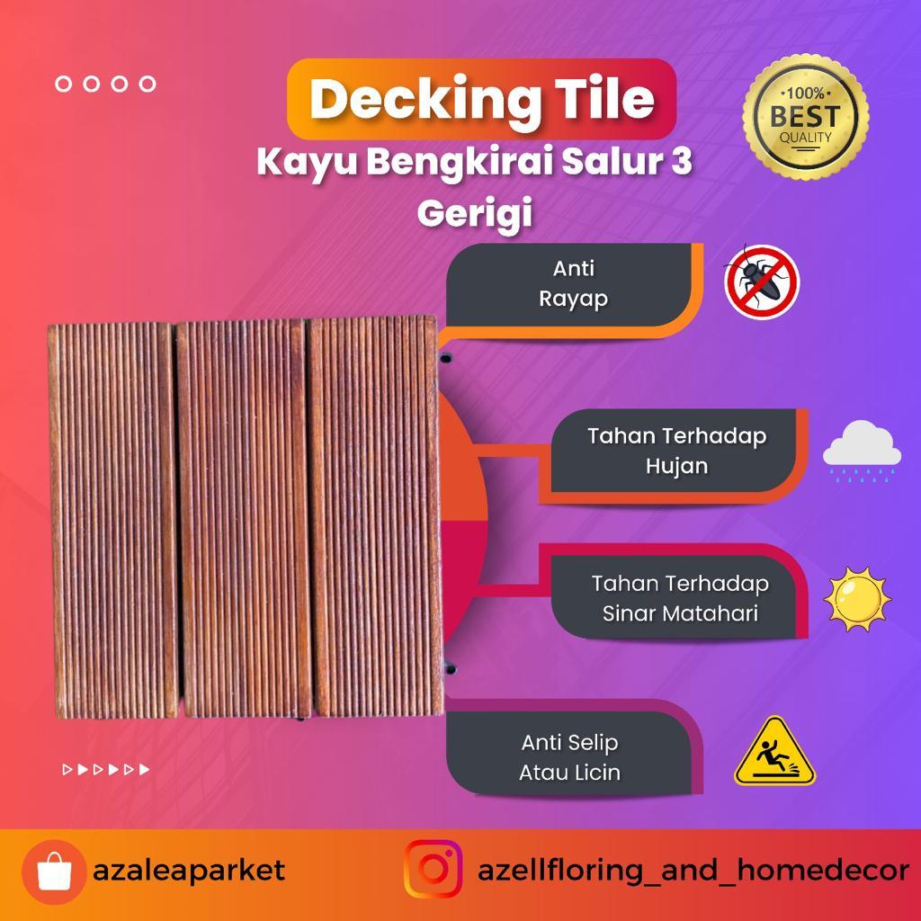 Jual Lantai Kayu - Decking Tile Bengkirai - Deck Pool Lantai Kolam - Lantai kayu bengkirai ...
