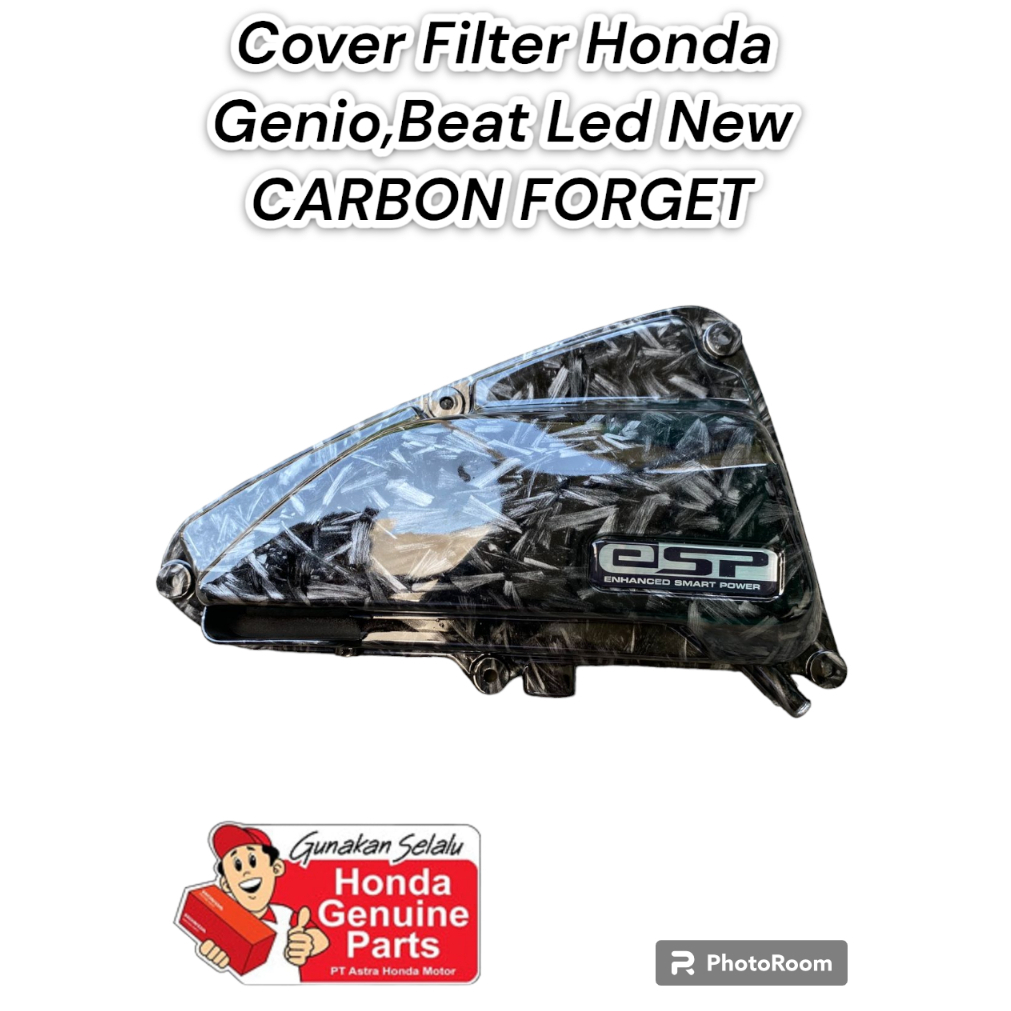 Jual Cover Box Filter Udara beat new, scoopy new, genio Carbon celup ...