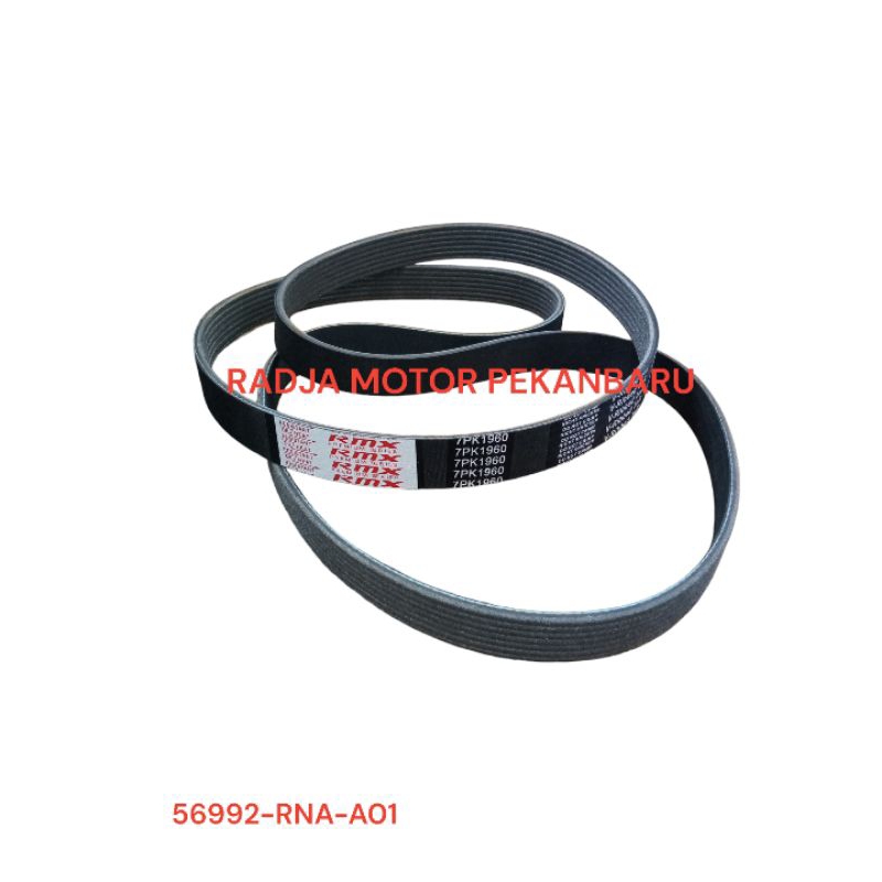 Jual Fanbelt tali kipas belting mobil honda Civic fd 2006 2007 2008 2009 2010 2011 56992-RNA-A04 ...