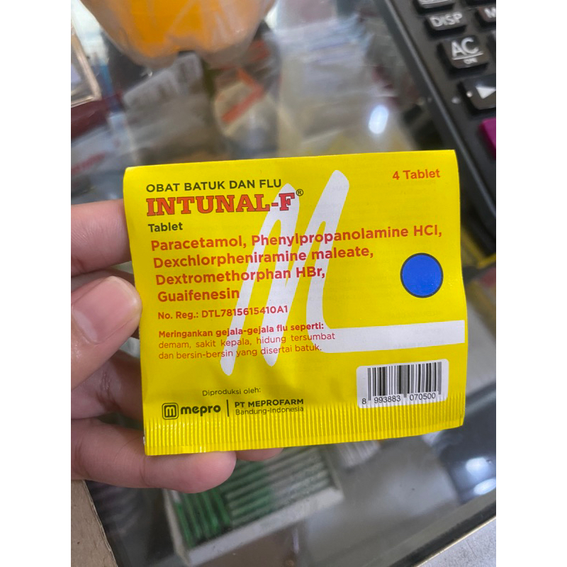 Jual Intunal F obat batuk dan flu | Shopee Indonesia