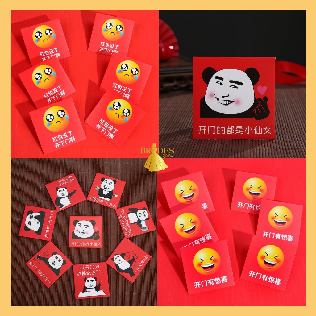 Jual BD Amplop Stiker Lucu / Karakter Lucu / Angpao Pernikahan WED10 ...