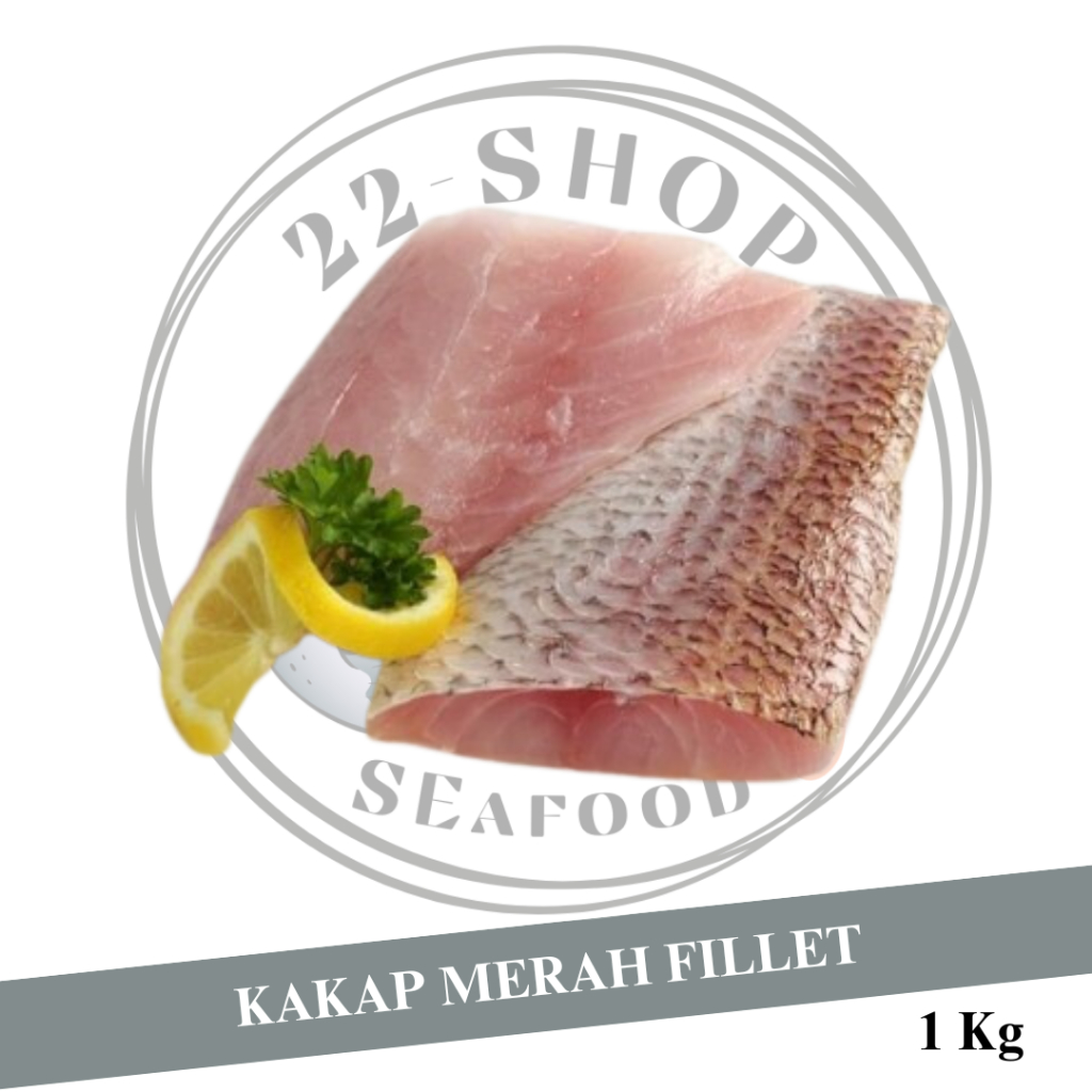 Jual Ikan Kakap Merah Fillet / Red Snapper Premium Fillet Per 1 kg ...