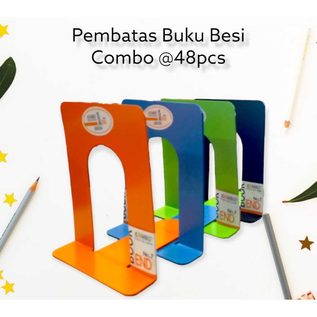 Jual PEMBATAS BUKU BESI COMBO N0 7 | Shopee Indonesia