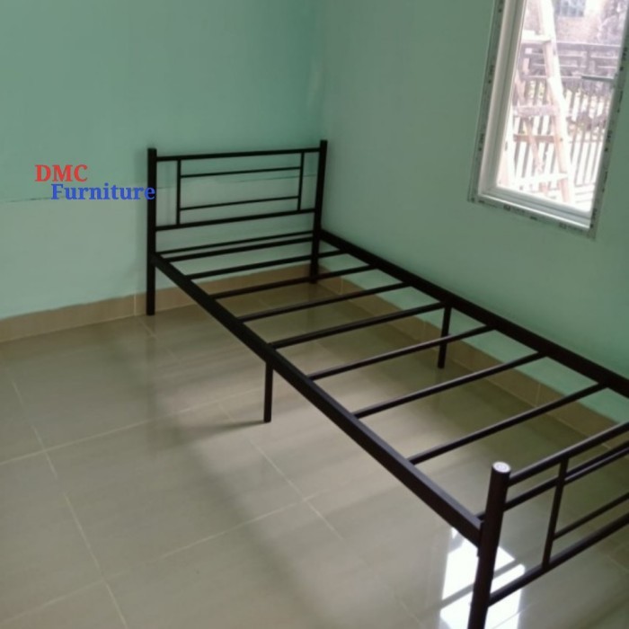 Jual Ranjang Besi Single 90x200 Divan Kasur Besi Koko Kuat | Shopee ...
