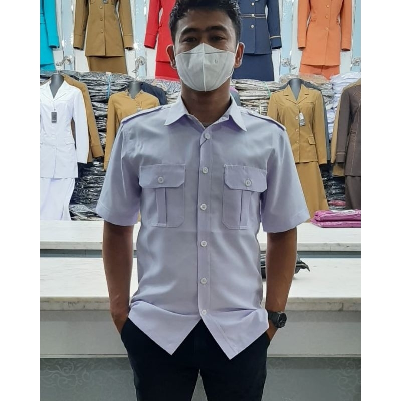 Jual SERAGAM PDH PRIA SERAGAM ASN HITAM PUTIH SERAGAM PDH PUTIH SERAGAM ...