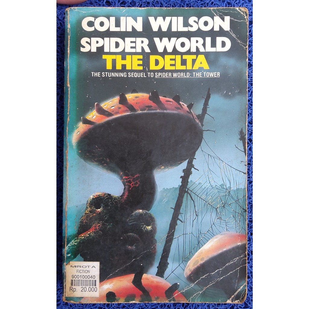 Jual SCIENCE FICTION - Spider World: The Delta by Colin Wilson, 1987 ...