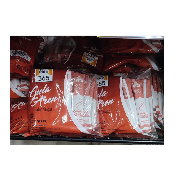 Jual Superindo 365 Gula Aren palm sugar stick 30 pcs X 7gr | Shopee ...