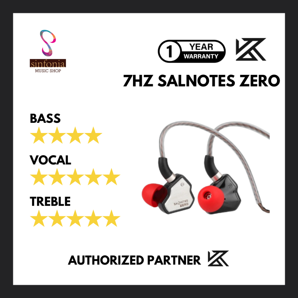 Jual 7Hz Salnotes Zero HiFi In Ear Earphone non MIC | Shopee Indonesia