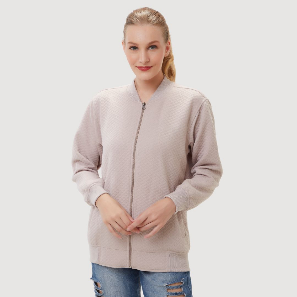 Jual Wandek - Jaket Comfy Diamond Bomber M-XXL (Pria & wanita) | Shopee ...