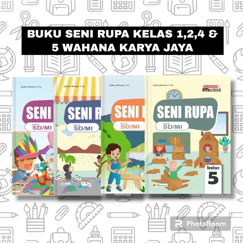 Jual BUKU SENI RUPA SD KELAS 1,2,4 & 5 PENERBIT WAHANA KARYA JAYA | Shopee Indonesia